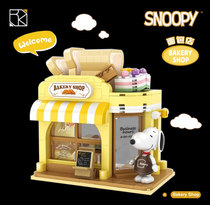 Snoopy – Bakery Shop 麵包店 | 35Easy DIY